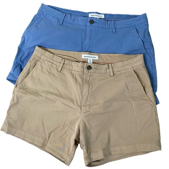 Amazon Essentials | Shorts | Amazon Essentials Bundle Of Chino Shorts ...